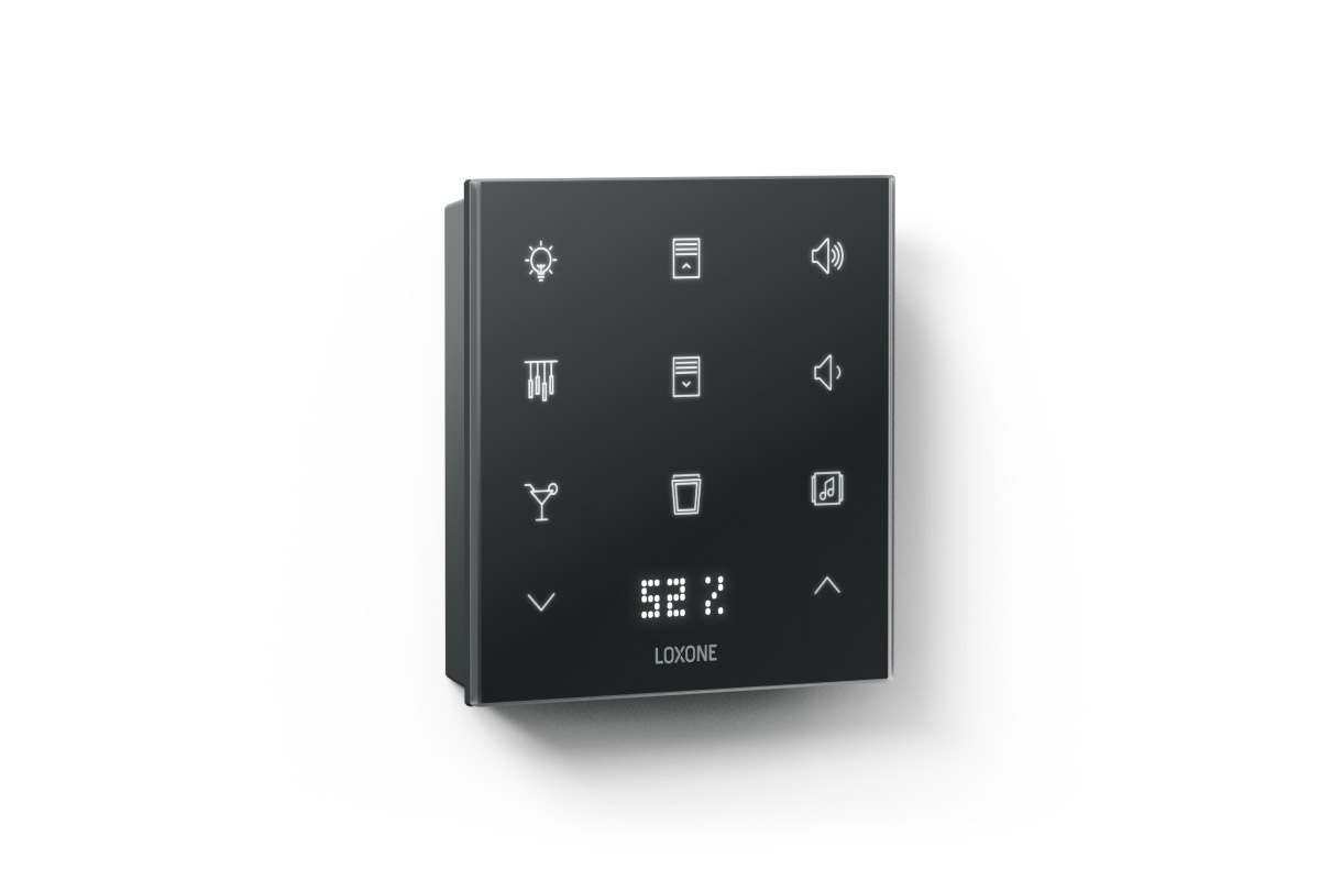 Touch Pure Flex 24V CO2 Air Anthracite | Loxone Shop